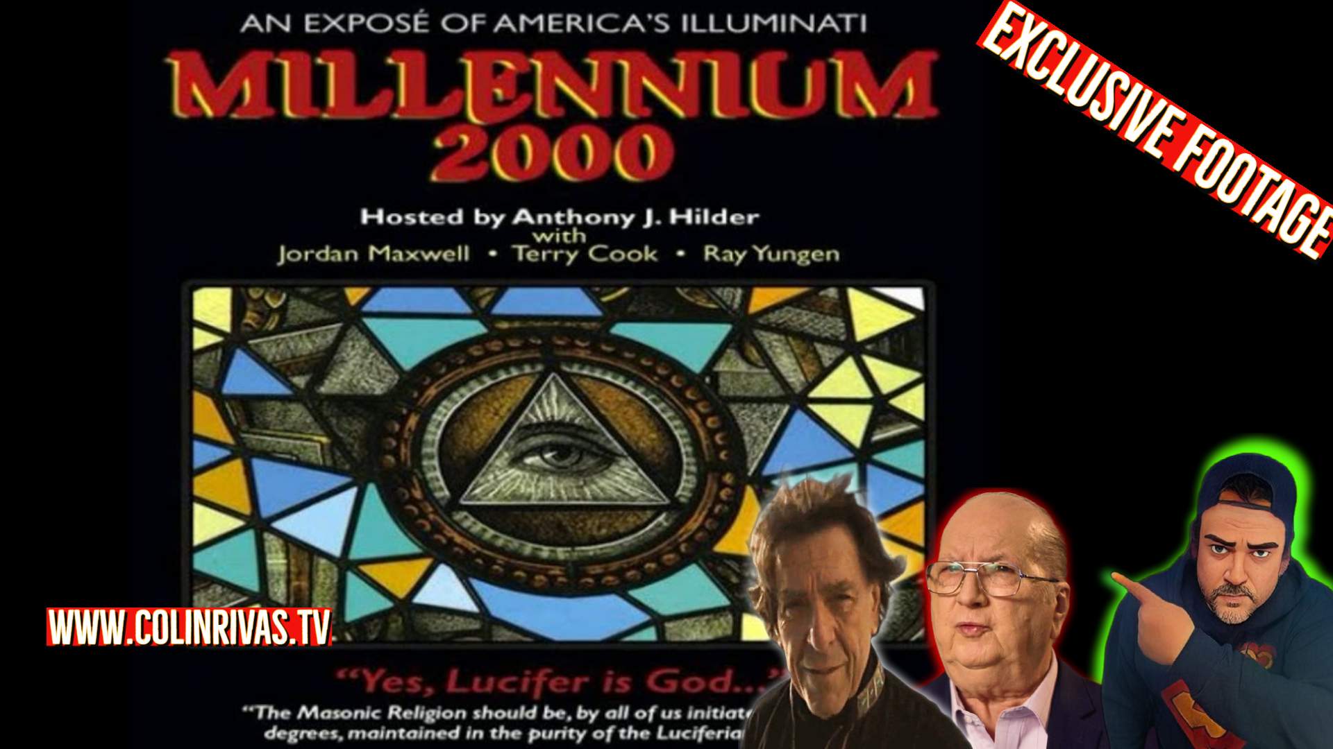 👁️Millennium 2000 Jordan Maxwell, Anthony J. Hilder Original Video 🔴 ...