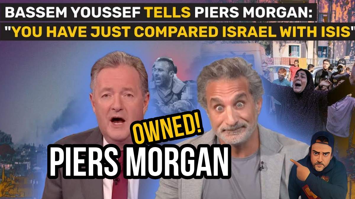 ⚠️PIERS MORGAN OWNED BY EGYPTIAN COMEDIAN🔴 – Colin Rivas TV