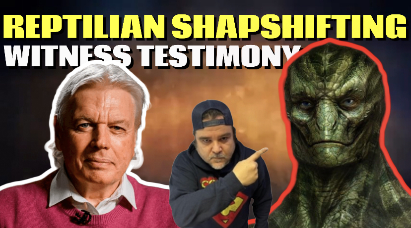 🦎🚨REPTOID SHAPESHIFTING TESTIMONY (DAVID ICKE) – The Colin Rivas Show